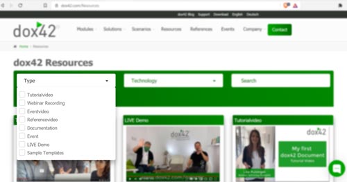 Choose your technology and find the perfect type of dox42 resource on ...